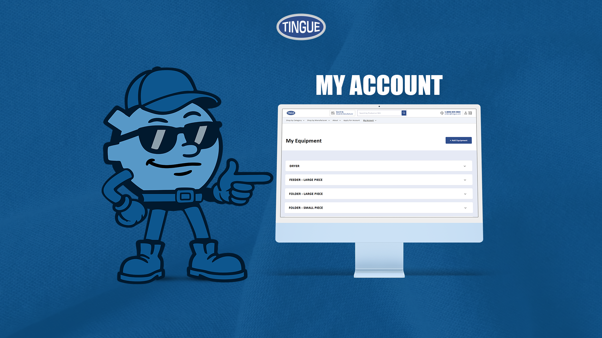 My Account – shop.tingue.com